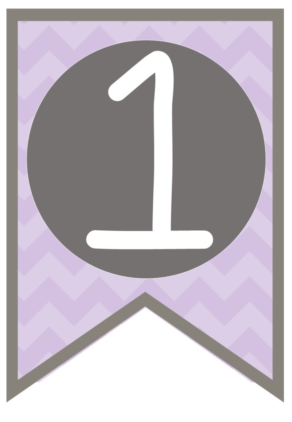 Printable Pastel Alphabet Number Bunting Garland Banner Party Classroom ...