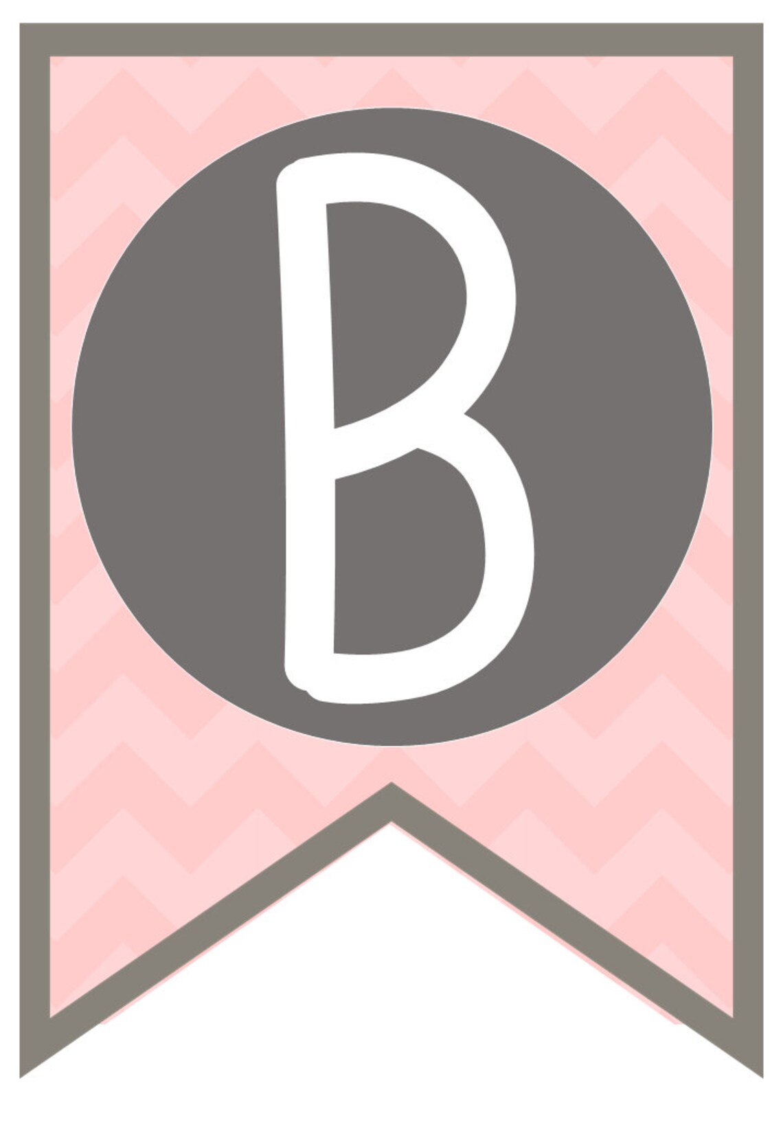 Printable Pastel Alphabet Number Bunting Garland Banner Party Classroom ...