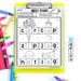 Phonics Worksheets Short and Long Vowels Kindergarten 1st Grade Year 1 ...