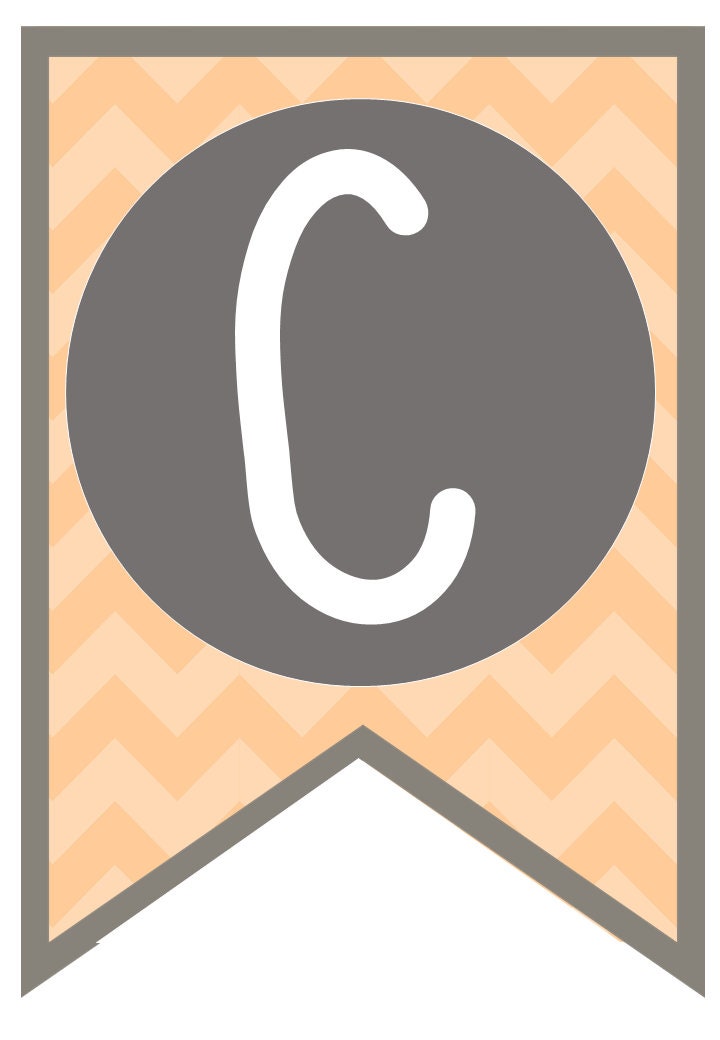 Printable Pastel Alphabet Number Bunting Garland Banner Party Classroom ...