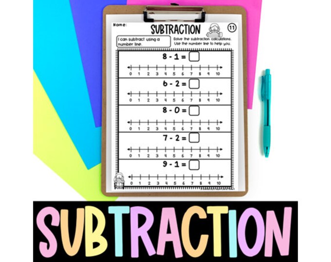 Printable Math Game PDF - Popsicles- Kindergarten Printable - First ...
