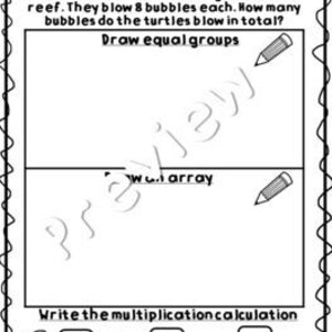Multiplication Worksheets for Kids Beginner Learn to Multiply 8 Times ...