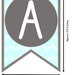 Printable Pastel Alphabet Bunting Banner Garland Home School Classroom ...