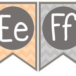 Printable Pastel Alphabet Bunting Banner Garland - Etsy UK