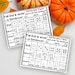 Fall Sentence Building Game for Kids Homeschool Sentence Writing ...