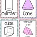 Printable Pastel Shapes Posters, Nursery Print, Educational Print ...