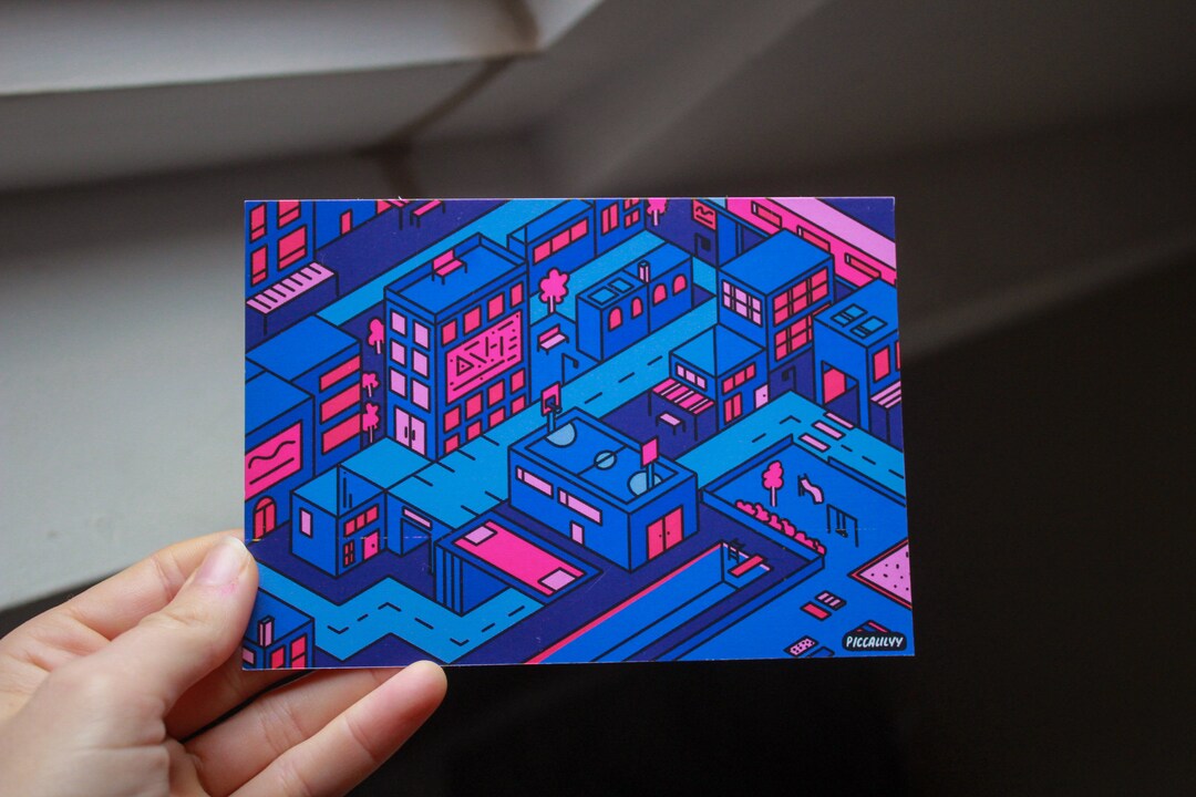 Lockdown - A6 Postcard, Illustration Print - Etsy
