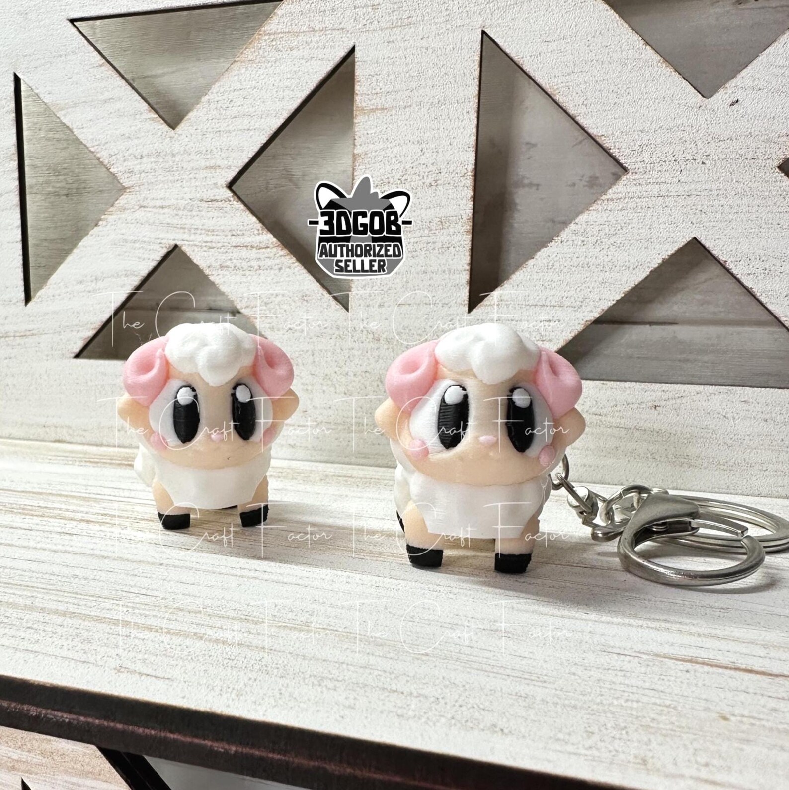 3D Printed Articulated Sheep Keychain, Backpack Charm - Etsy