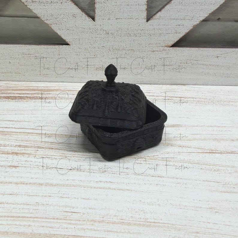 3D Printed Bee Box, Vintage Inspired Trinket Tray, Miniature Decor, Two ...