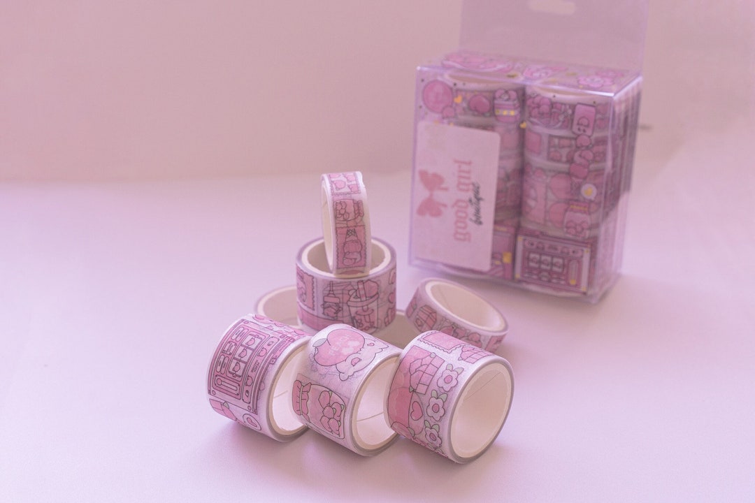 Kawaii Washi Tape Set, Cute Washi Tape, Cute Packaging Kawaii Tape ...