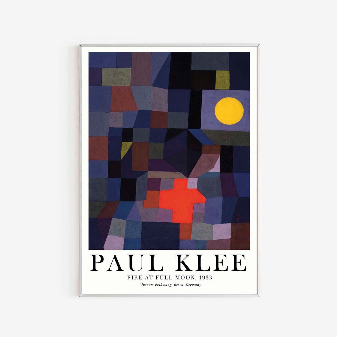 Paul Klee Exhibition Poster Klee Art Remastered Poster | Etsy