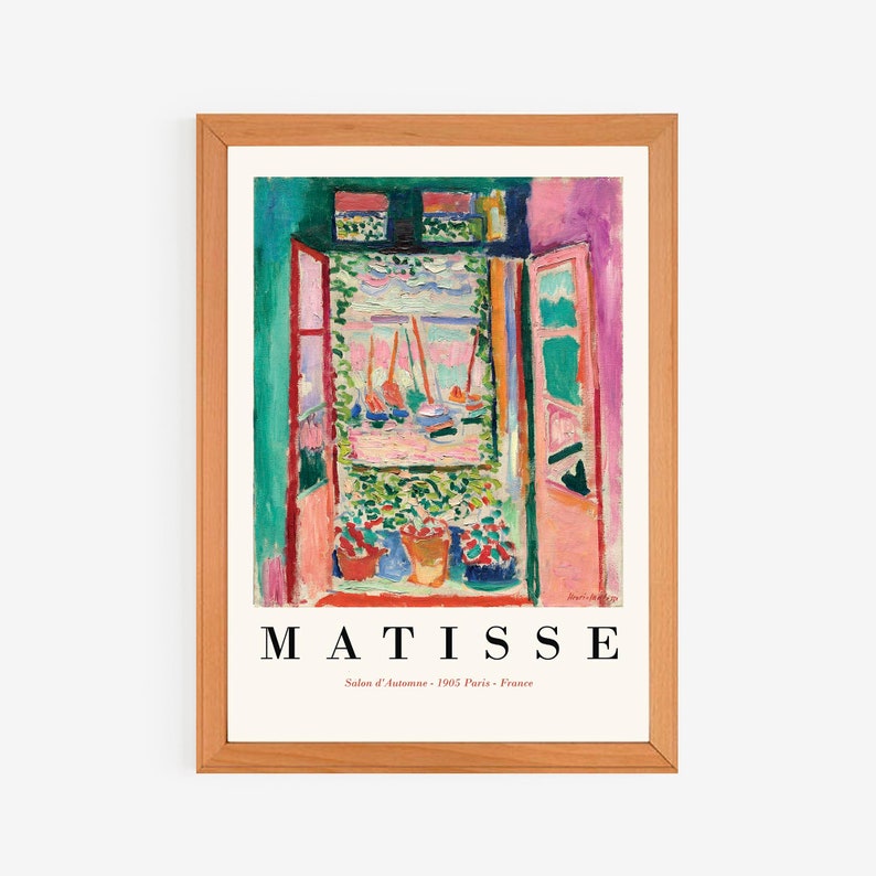 Matisse Set of 6 PAY 3 GET 6 Henri Matisse Bundle Home | Etsy