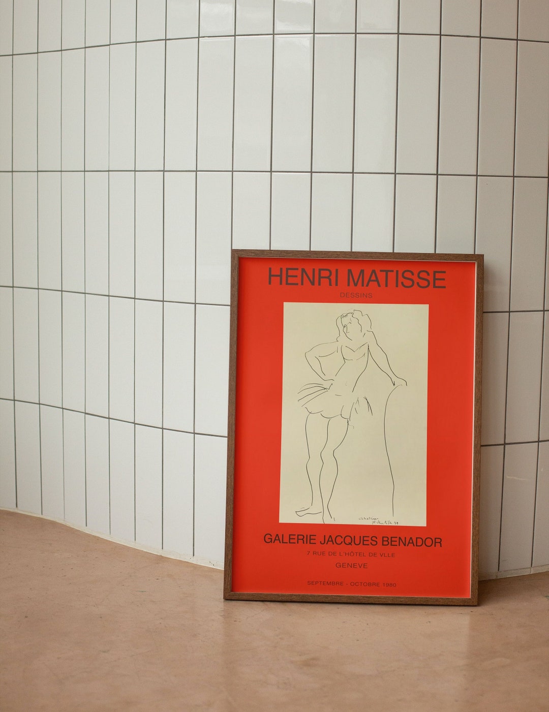 Henri Matisse Dancer Lithograph / Galerie Benador Dessins / Jacques ...
