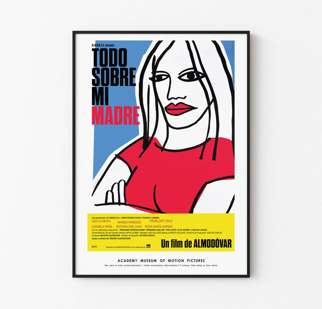 Todo Sobre Mi Madre / All About My Mother - Movie Poster - Film Affiche ...