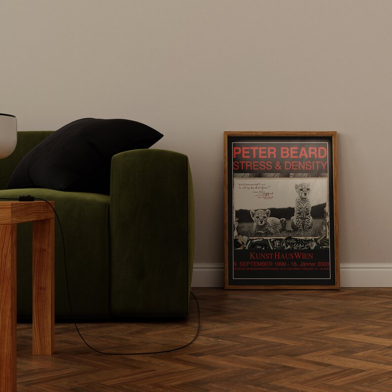 Peter Beard - Stress and Density / Exhibition Poster / Kunst Haus Wien - 99 Made Poster ...