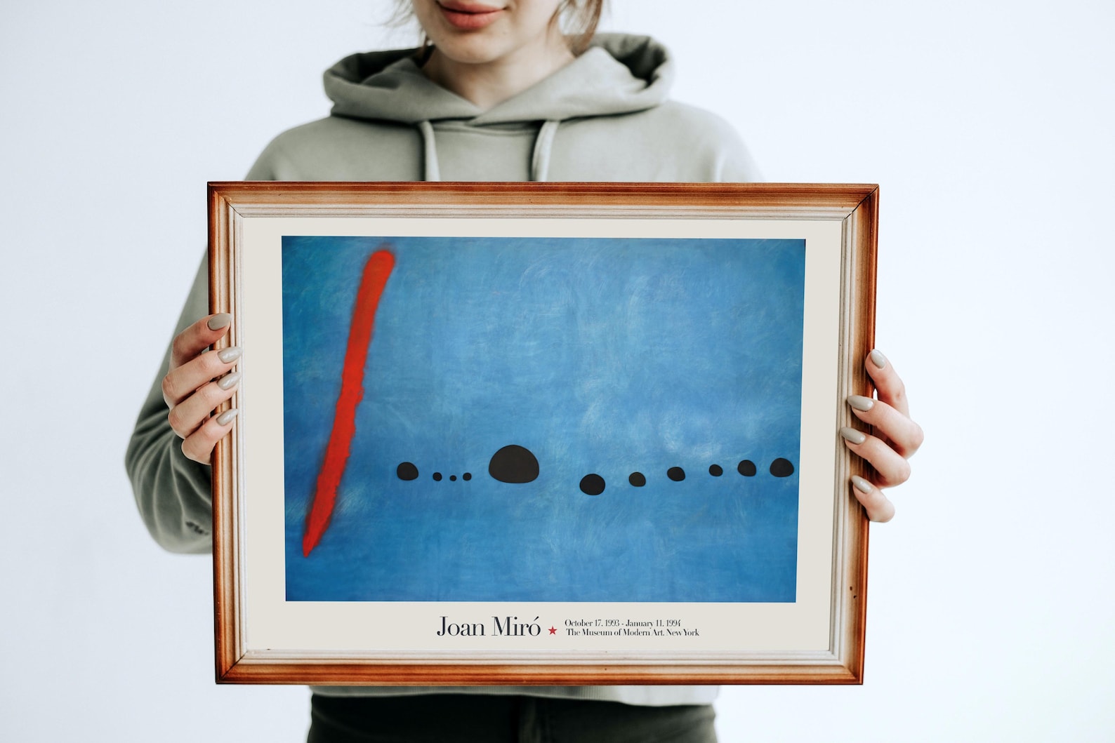 Joan Miro Blue II Bleu 2 / Museum of Modern Art Exhibition Poster ...