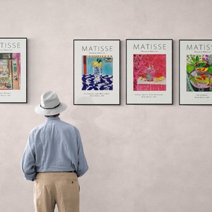 Matisse Set of 6 - Digital Prints - Henri Matisse Bundle - Home Gallery ...