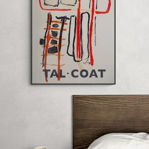 Pierre Tal-coat / Tal Coat - 1956 Galerie Maeght - Exhibition Poster - Etsy