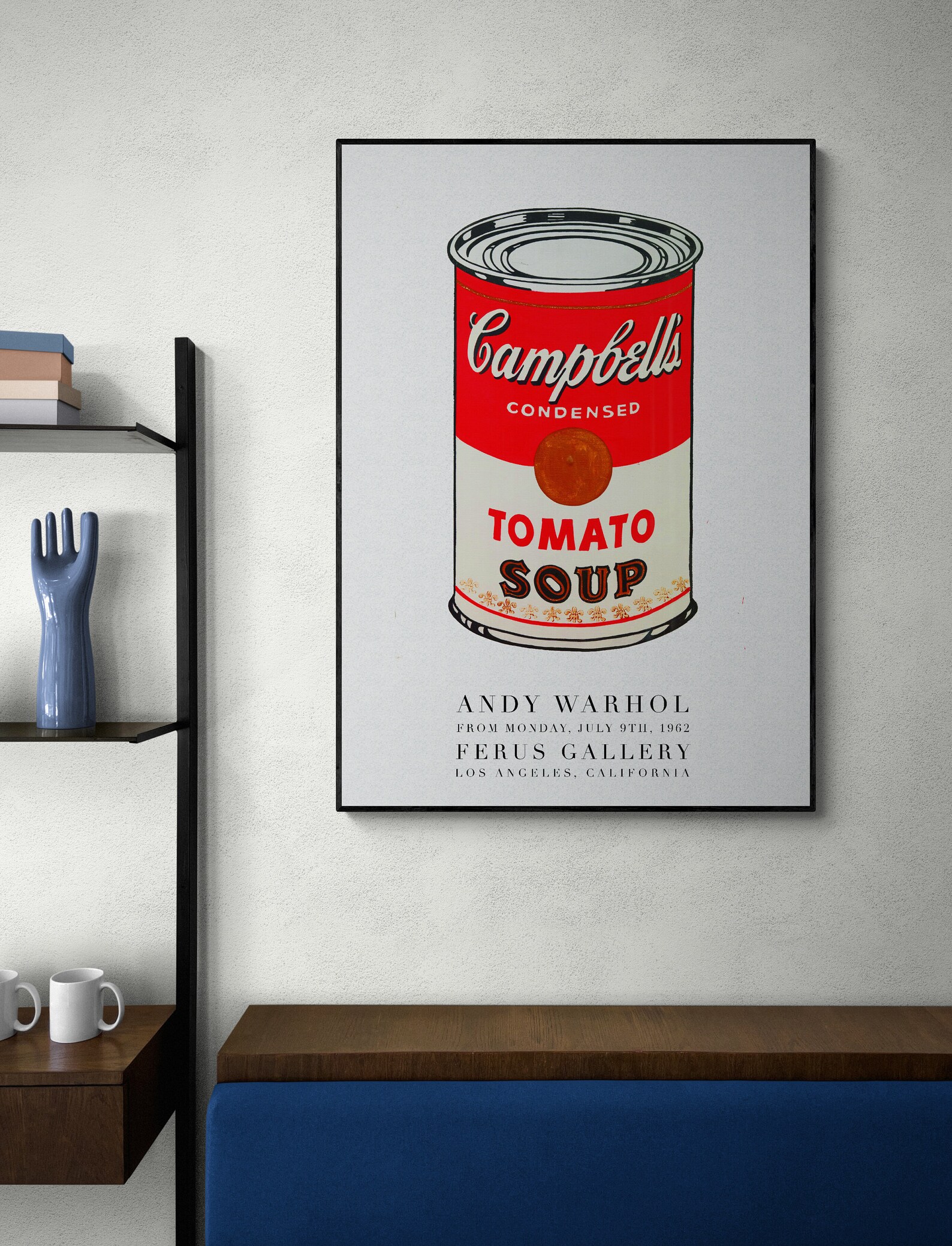 Andy Warhol Campbells Soup Exhibition Poster Remastered - Etsy UK