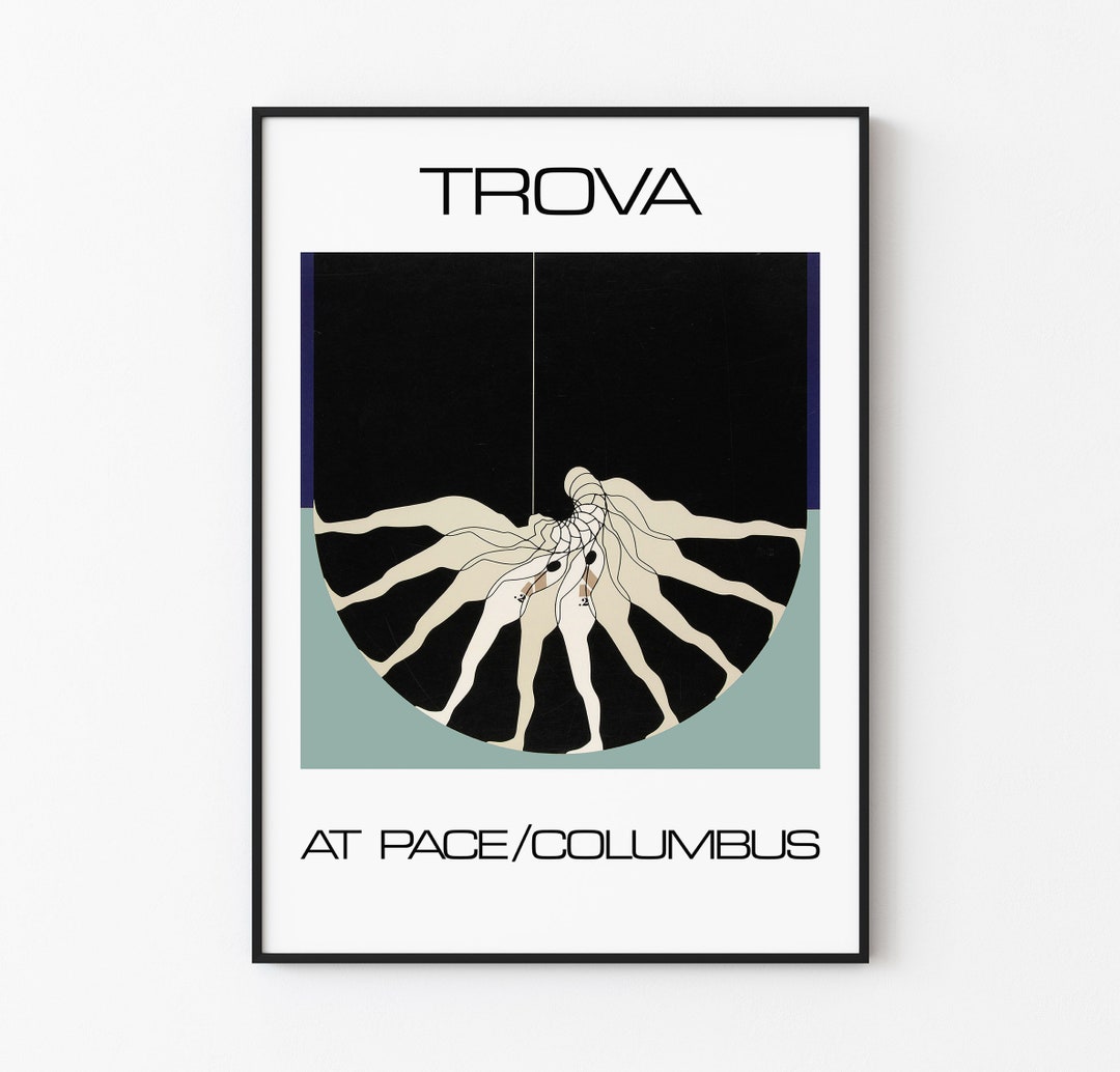 Ernest Trova - Falling Men / A Trova Pace / Columbus Gallery Print ...