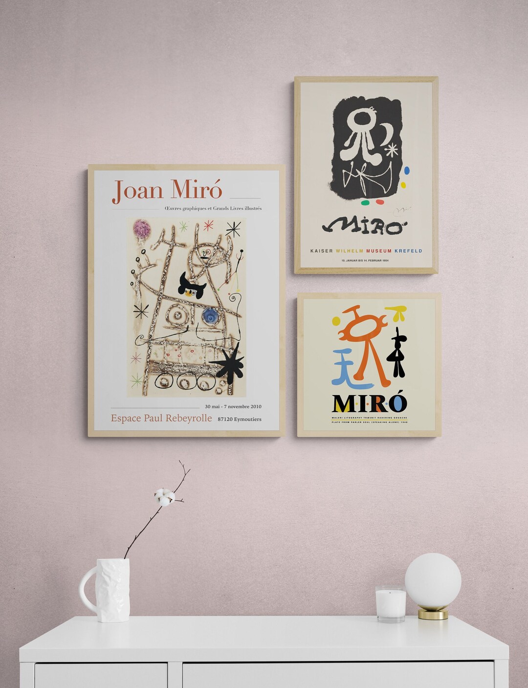 Joan Miro Theme Children Room Nursery Decor / Child Room Decor Kids Art ...