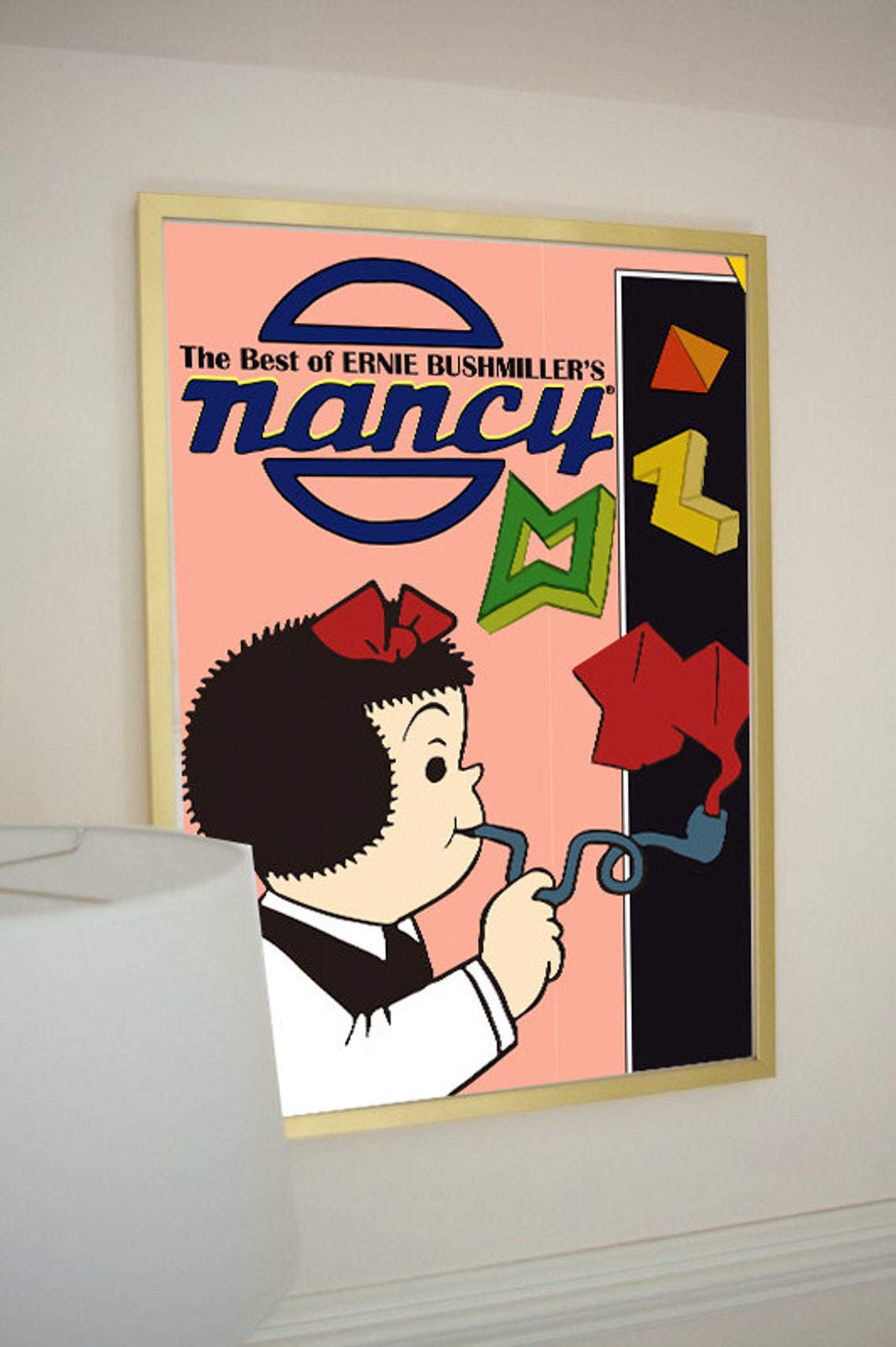 Ernie Bushmiller Nancy Comic Poster American Comic Strip | Etsy