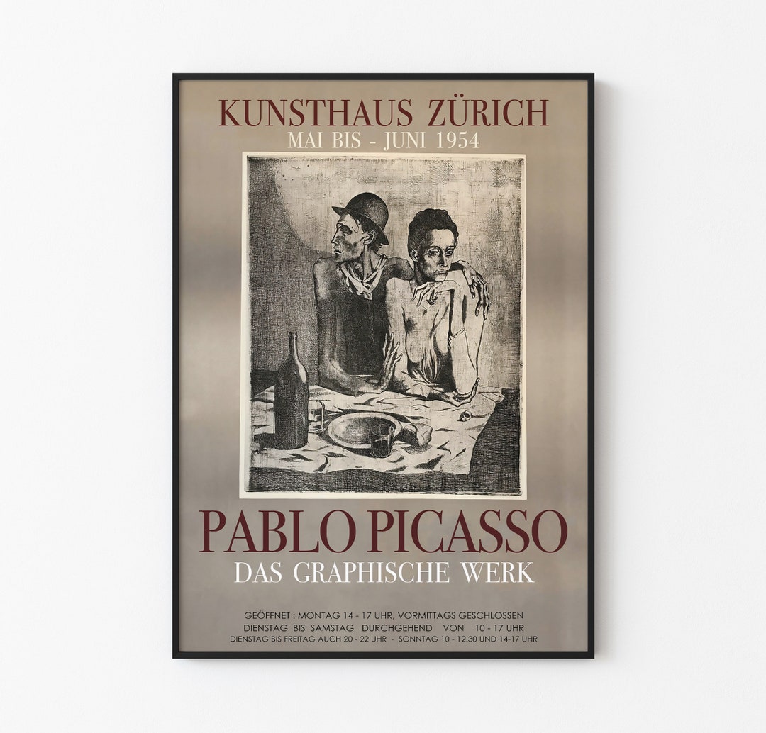 Pablo Picasso - Das Graphische Werk / Original Vintage Lithograph ...