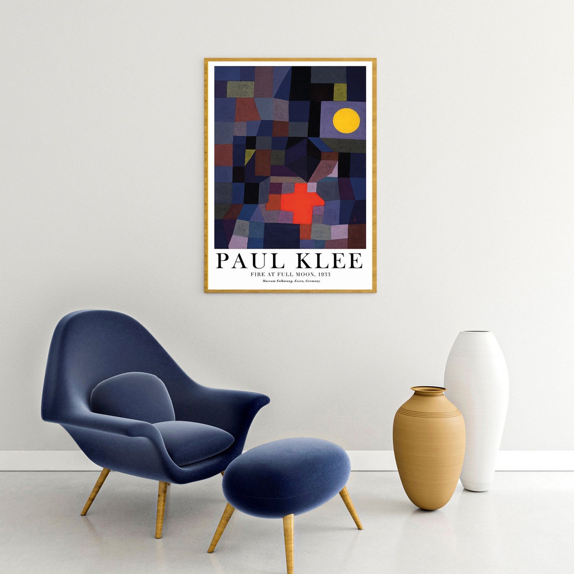 Paul Klee Exhibition Poster Klee Art Remastered Poster | Etsy