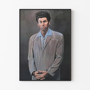 Cosmo Kramer / Seinfeld Poster - Seinfeld Inspired Artworks / Kramer ...