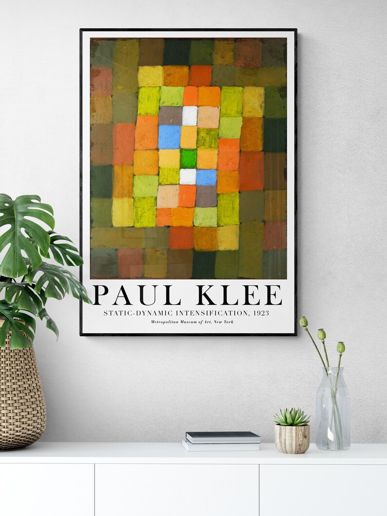 Paul Klee Exhibition Poster Klee Art Remastered Poster - Etsy