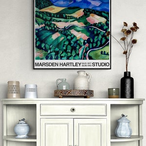 Marsden Hartley / Purple Mountains, Vence, 1925-26. - Collection of ...