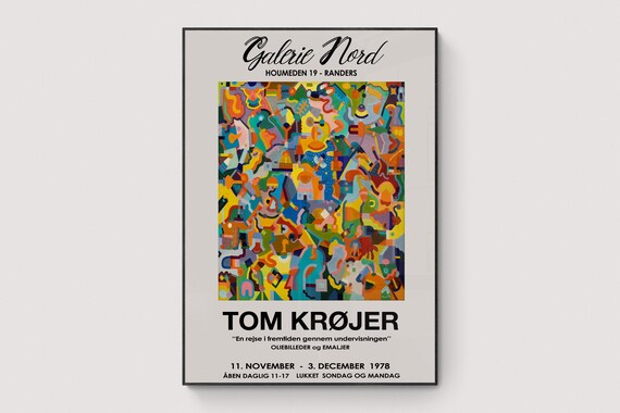 Tom Krojer Exhibition Print Galerie Nord / Decoration - Etsy