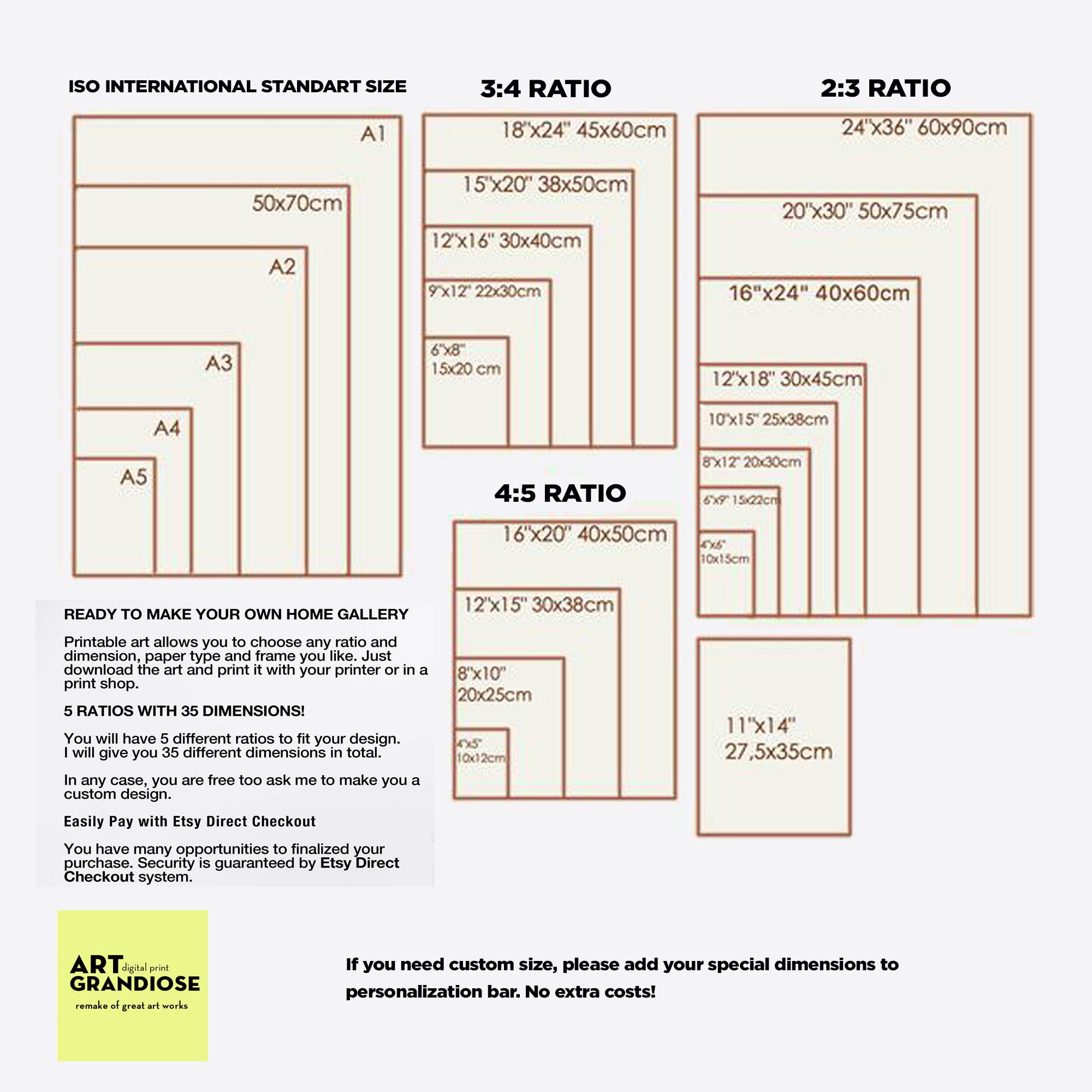 Wassily Kandinsky Poster of Galerie Maeght Paris 1969 | Etsy