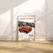 Yugo Zastava / Yugoslavia Nostalgic Car Poster / Retro Wall Art Vintage ...
