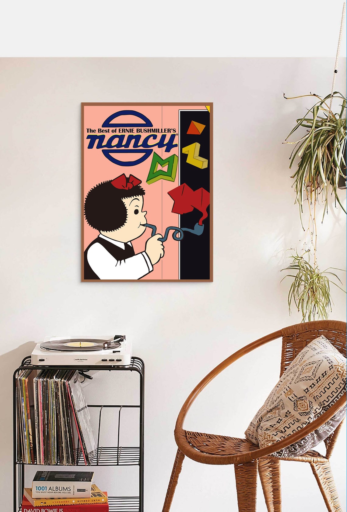 Ernie Bushmiller Nancy Comic Poster American Comic Strip | Etsy