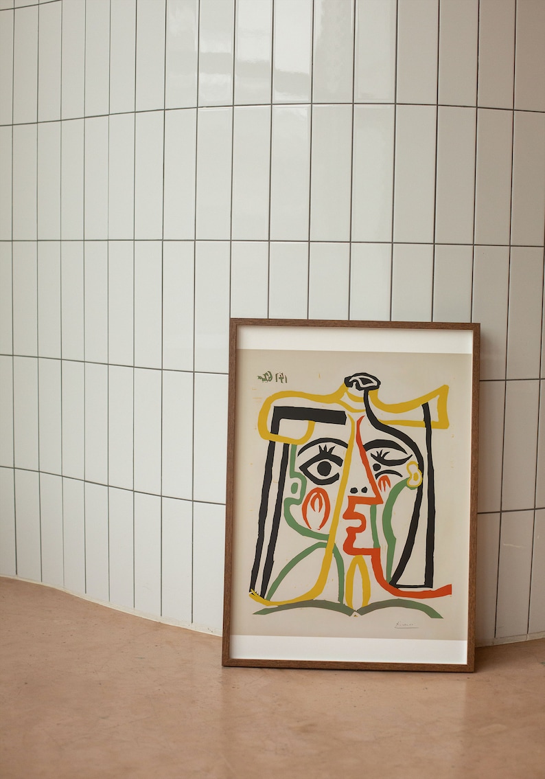 Eclectic Gallery Wall Art Set: Picasso, Matisse, Van Gogh (8 Physical ...