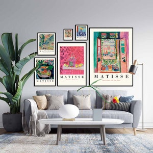 Matisse Set of 6 PAY 3 GET 6 Henri Matisse Bundle Home | Etsy