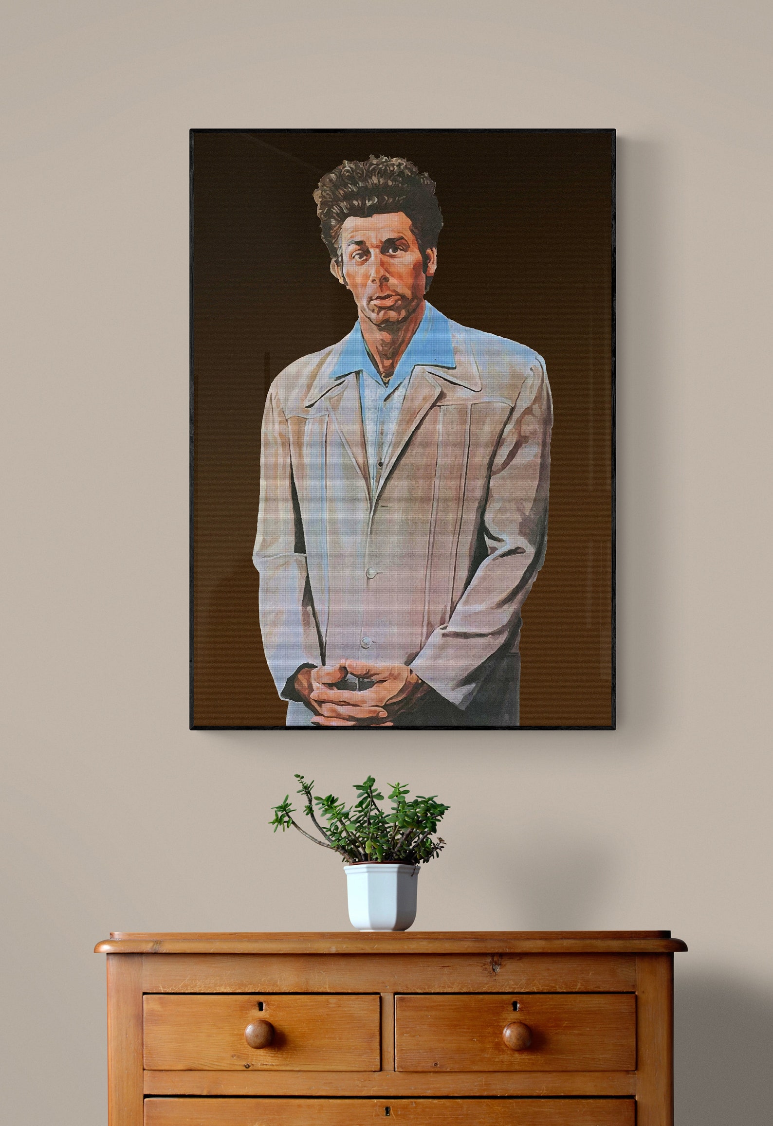 Cosmo Kramer / Seinfeld Poster Seinfeld Inspired Artworks / | Etsy