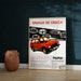 Yugo Zastava / Yugoslavia Nostalgic Car Poster / Retro Wall Art Vintage ...