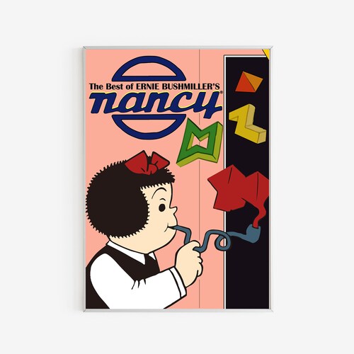 Ernie Bushmiller Nancy Comic Poster American Comic Strip - Etsy