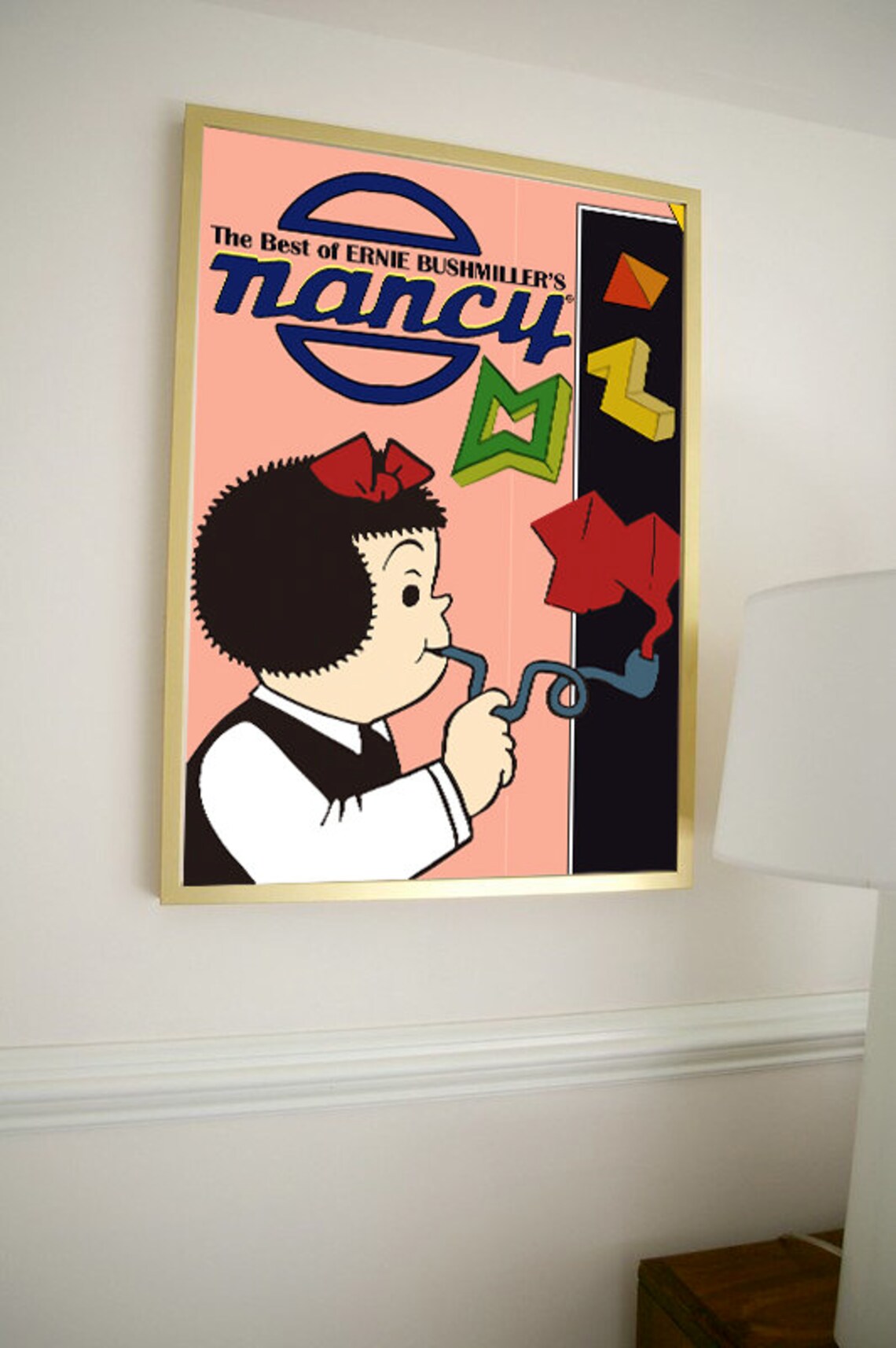 Ernie Bushmiller Nancy Comic Poster American Comic Strip - Etsy