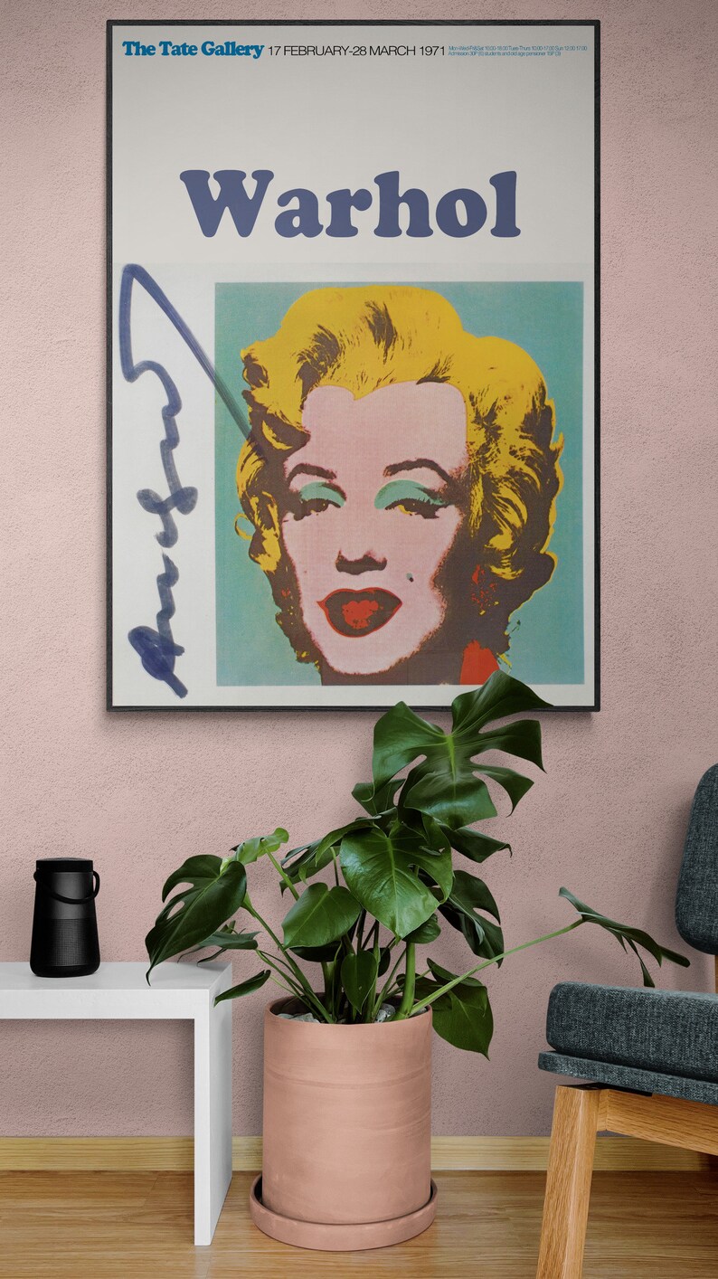 Andy Warhol Marilyn Monroe 1970 Pop Art Post Card - Etsy Andy Warhol Marilyn Monroe 1970 Pop Art Post Card - Etsy