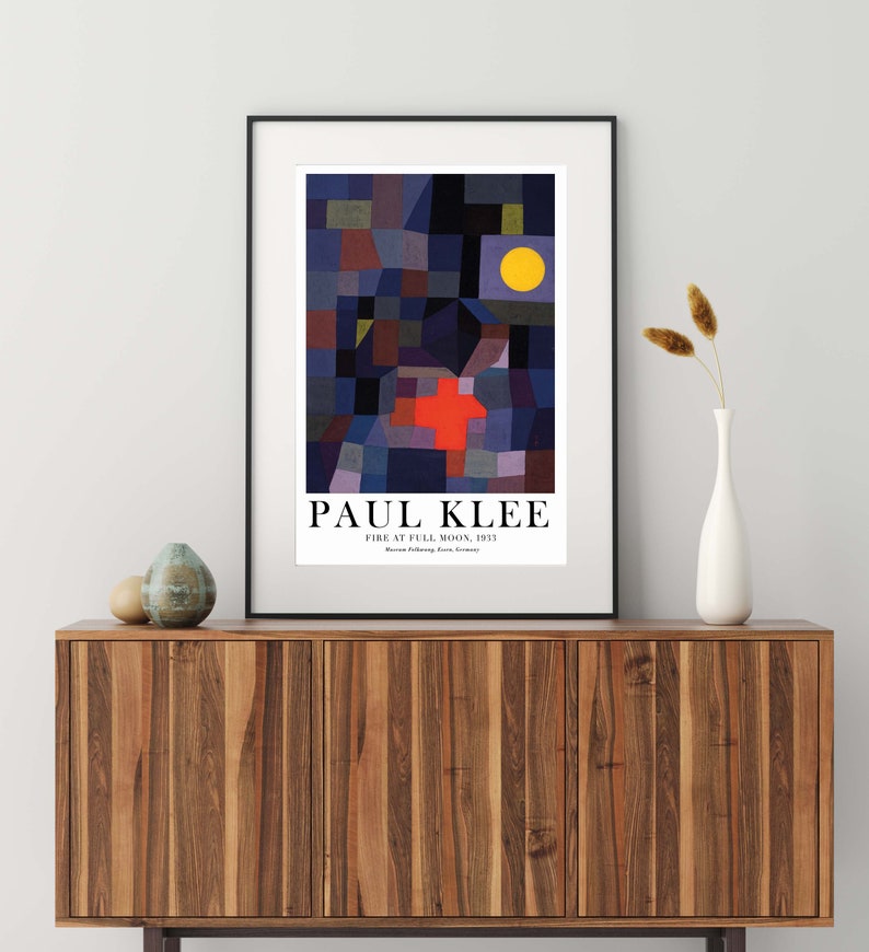 Paul Klee Exhibition Poster Klee Art Remastered Poster | Etsy