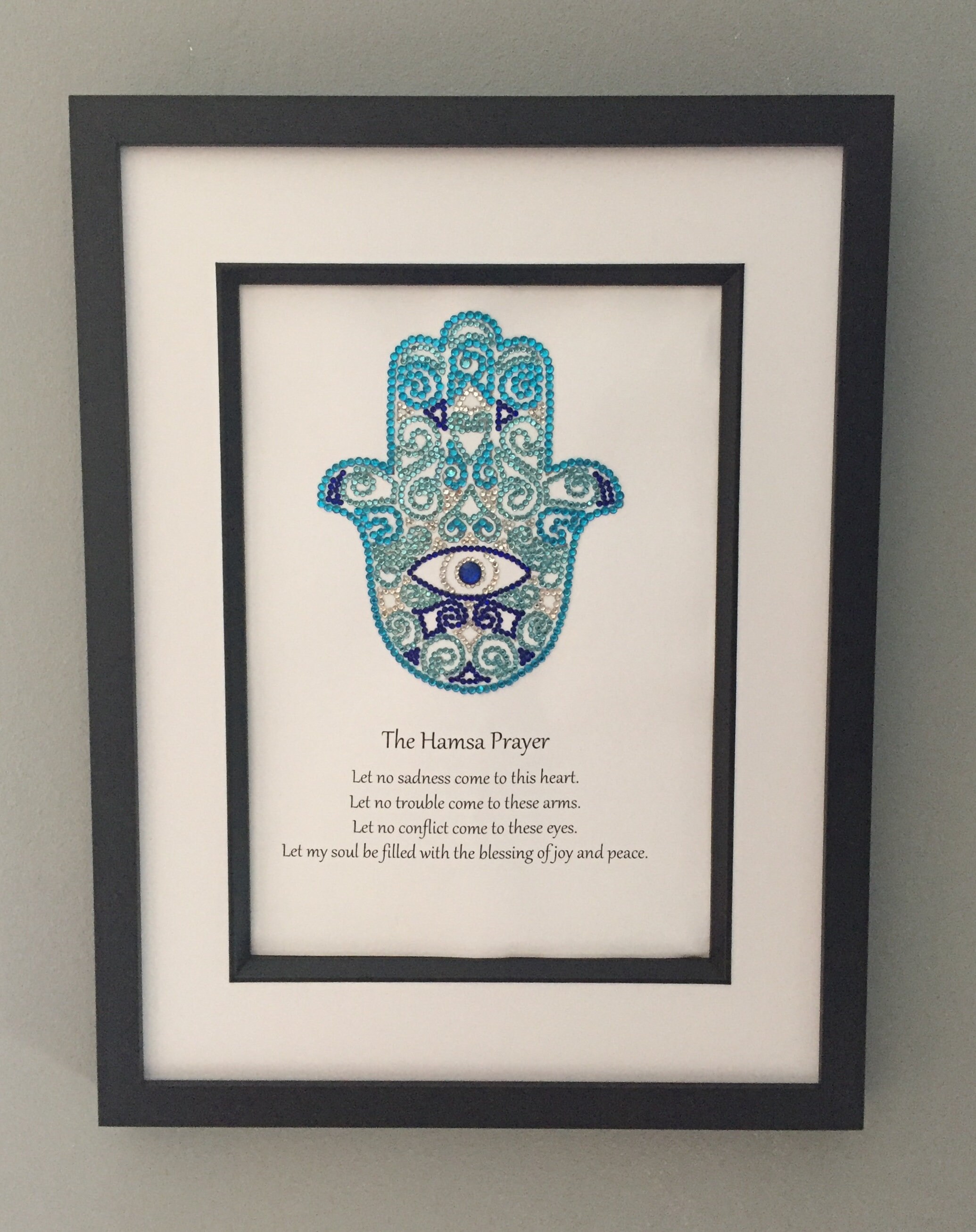 The Hamsa Prayer - Etsy