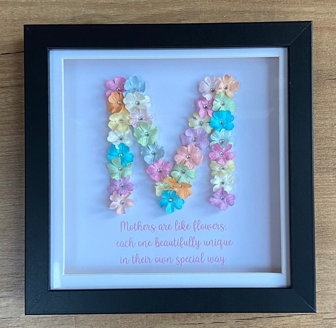 Mothers Floral Gift Box Frame - Etsy UK
