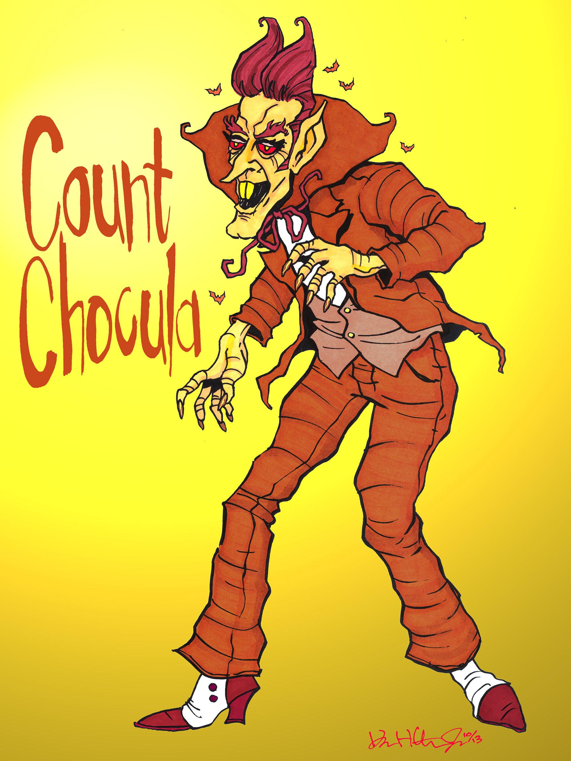 CEREAL MONSTERS 5 mini-print set Conde Chocula Frankenberry Boo Berry ...