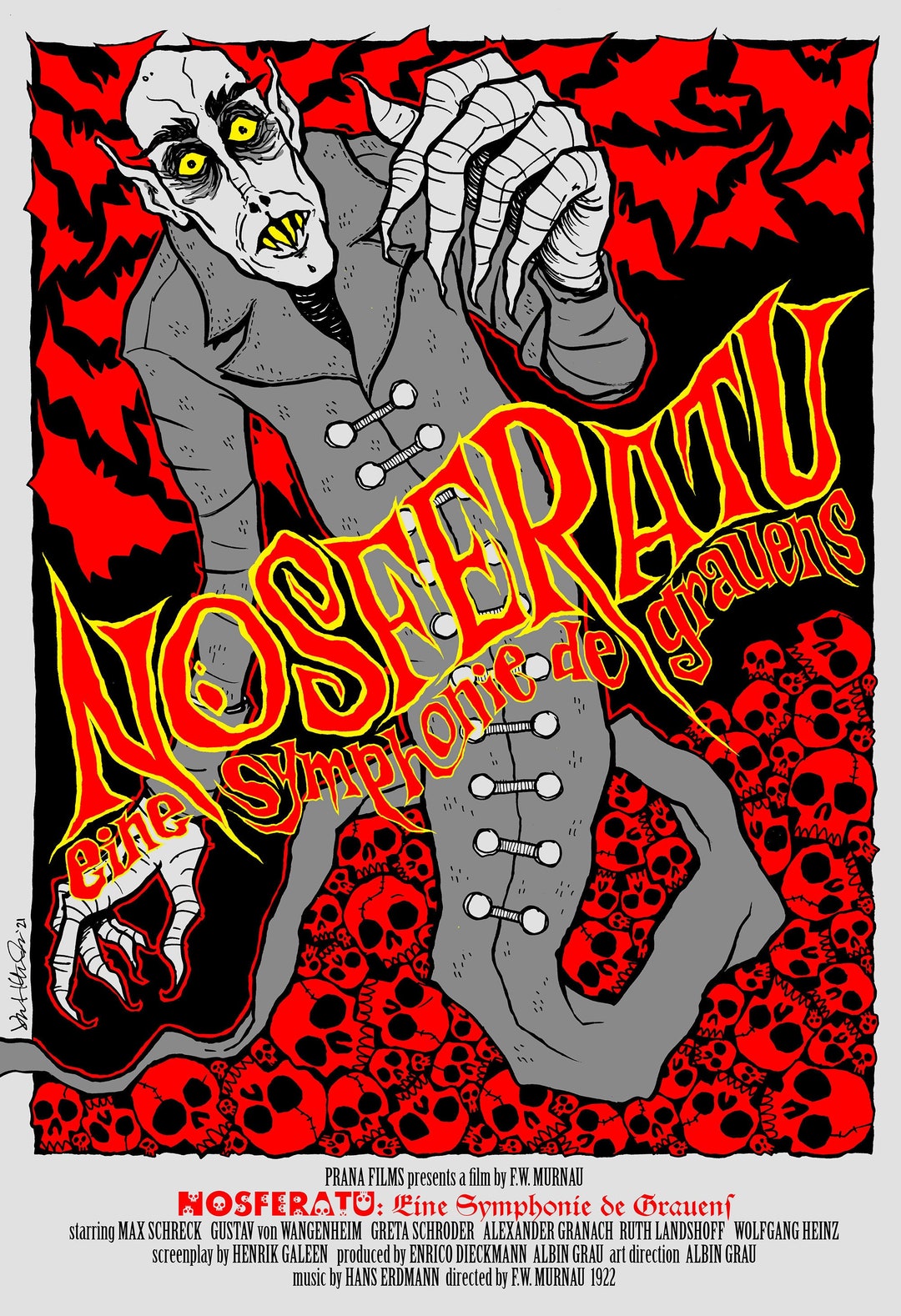 NOSFERATU Digital Print - Etsy