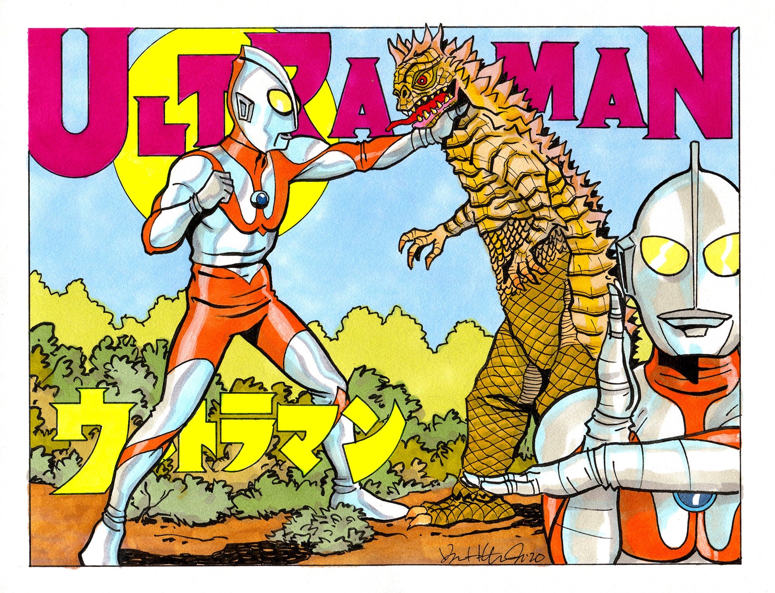 ULTRAMAN Print - Etsy
