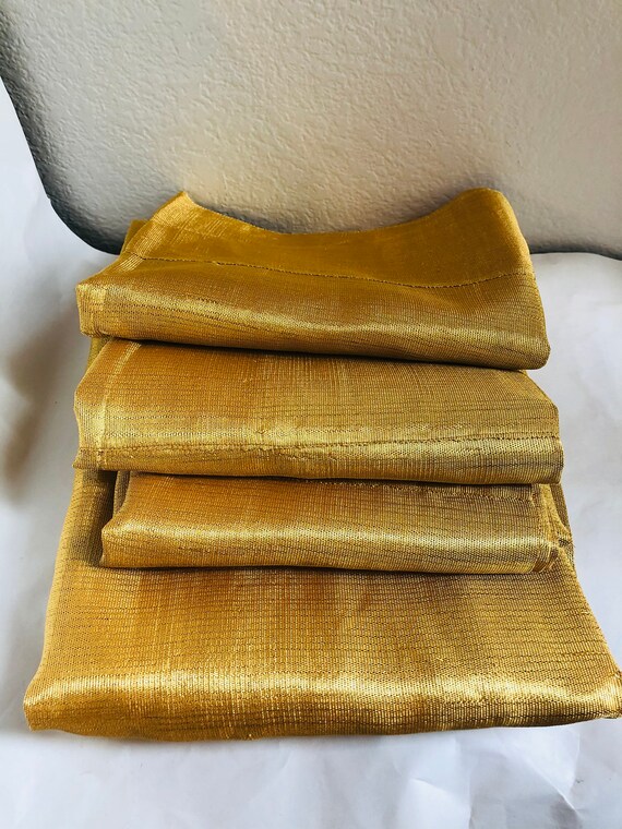 Gold Aso Oke Complete Set Aso Oke for Special Occasions and | Etsy UK