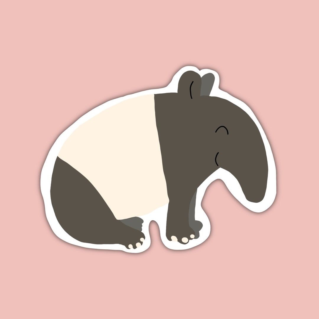 Tapir Stickers Vinyl Stickers Laptop Stickers Stickers for Kids - Etsy